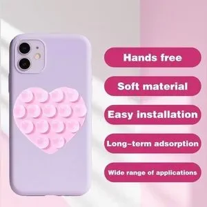 heyday | Cell Phones & Accessories | Suction Phone Mount Heart Shape In ...